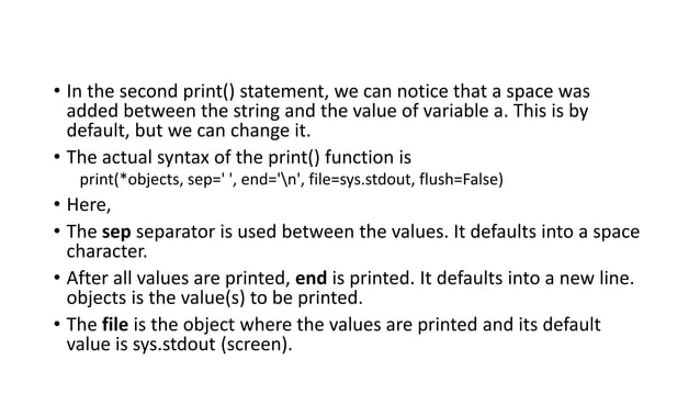 Unit2 input output | PPT