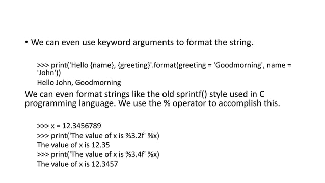 Unit2 input output | PPT