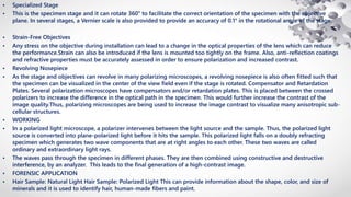 Instrumentaion - MICROSCOPE | PPTX