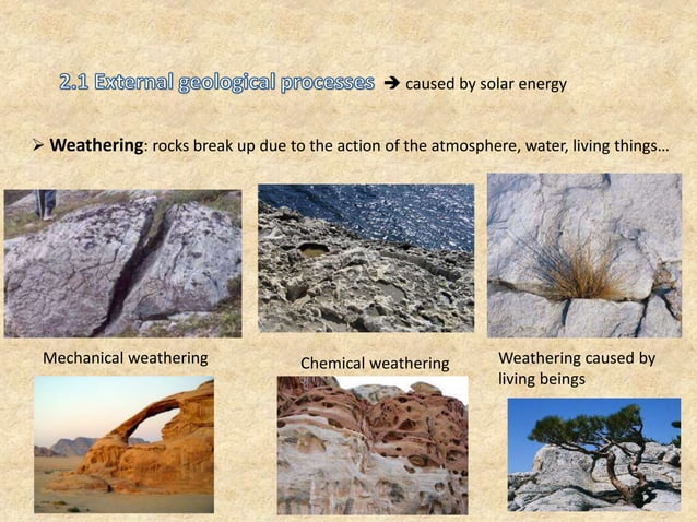 Unit 2: Internal Energy and Landforms | PPTX | Geography | Science