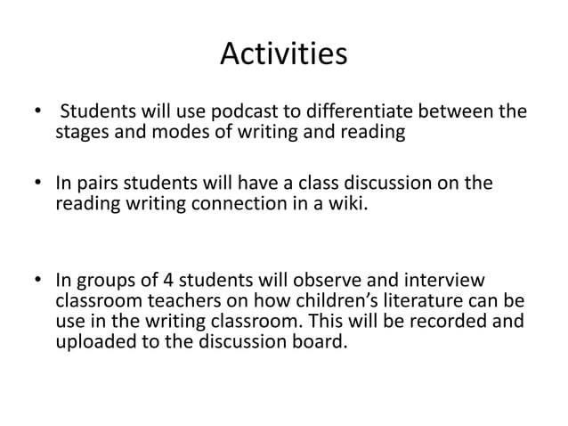 Unit 2 intro to writing | PPT | Free Download
