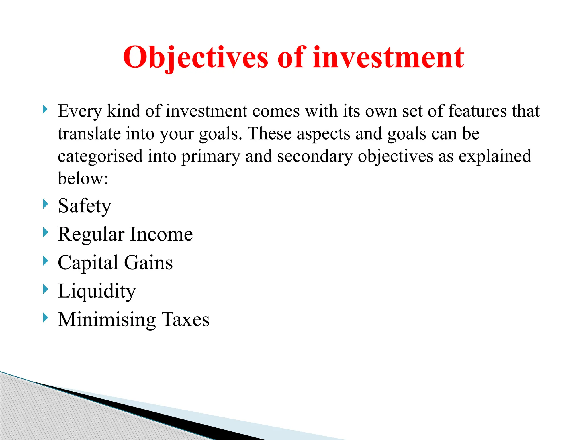 Unit 2 Investment Planning Investment Planning | PPTX