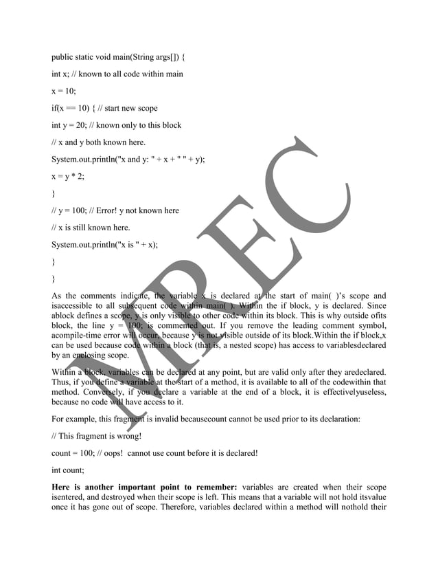 Unit2 java | DOCX | Programming Languages | Computing