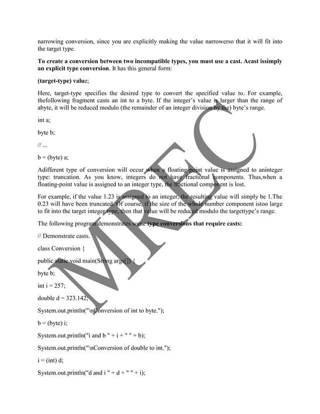 Unit2 java | DOCX | Programming Languages | Computing