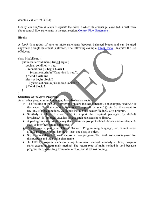 Unit2 java | DOCX | Programming Languages | Computing