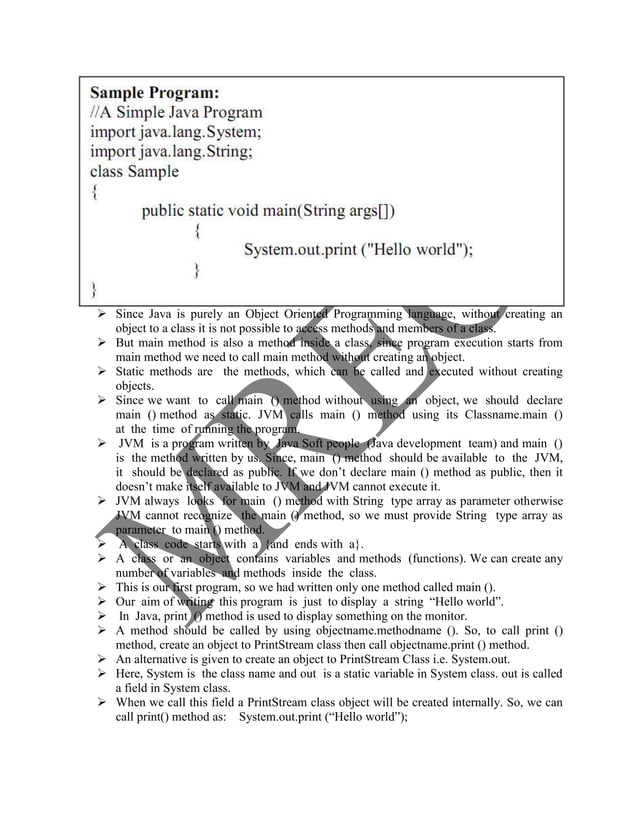 Unit2 java | DOCX | Programming Languages | Computing