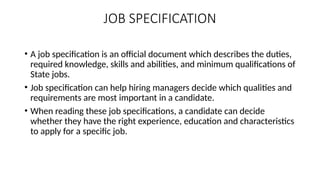 Unit 2 Job Evaluation bnkkmmhgghjjjjjjhg | PPTX