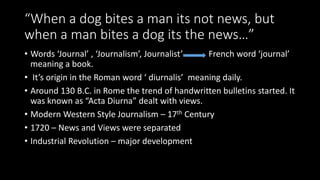 Unit 2 Journalism | PPTX