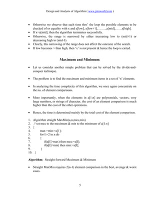 algorithm Unit 2 | DOC