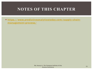 Unit 2 Key Supply Chain Business Processes - Understanding about the ...