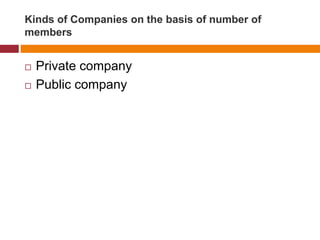 Unit2 kinds of companies | PPT