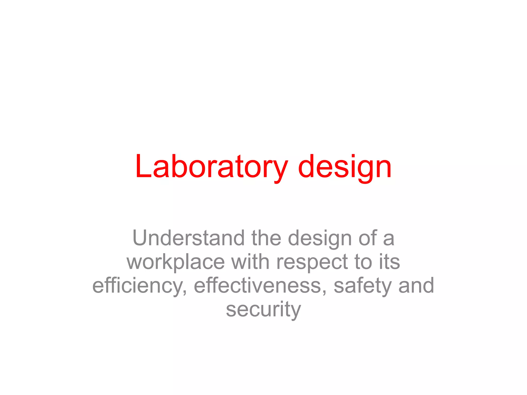 Unit 2 Laboratory Design P2 M2 D2 | PPT