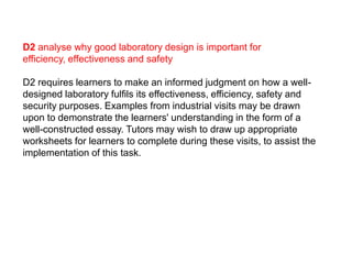 Unit 2 Laboratory Design P2 M2 D2 | PPT