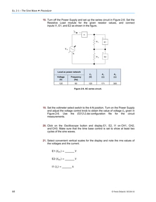 Power Circuits and Transformers-Unit 2 Labvolt Student Manual | PDF