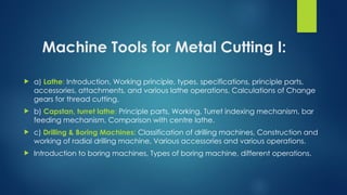Unit 2 Lathe and reciprocating machine tool.pptx