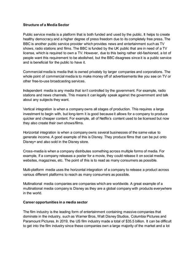 Unit 2 learning aim b | DOCX