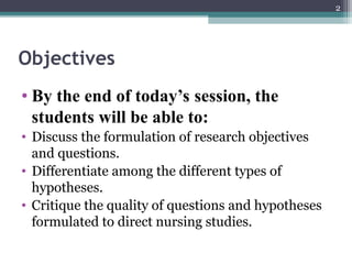 Unit 2 Lec. 3 Research problem, question..ppt