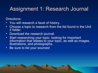 Unit 2 lecture | PPT