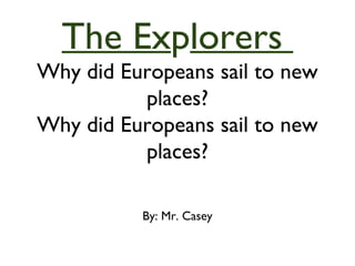 Unit2 Lesson1-Explorers | PPT