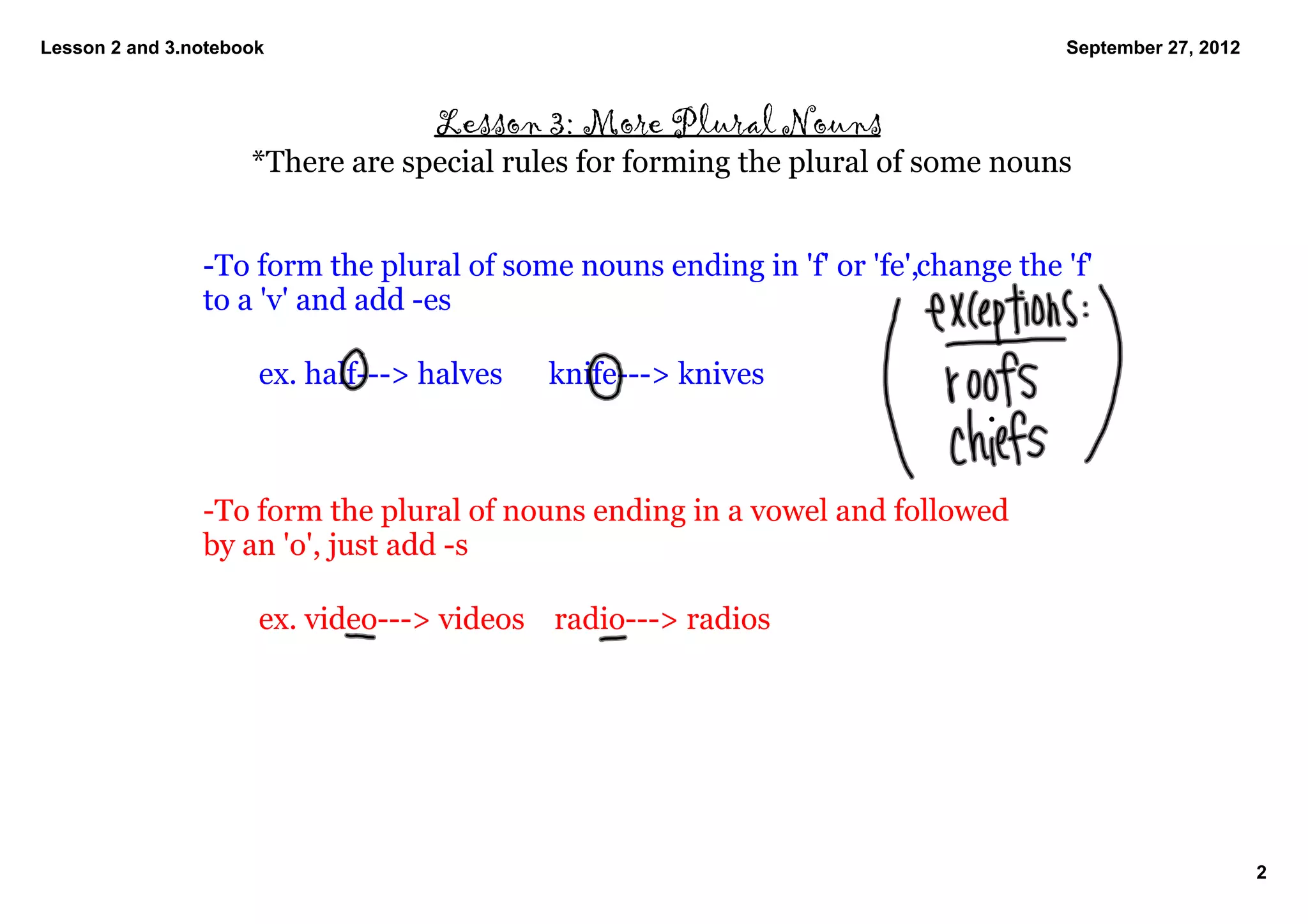 Unit 2, Lesson 3 | PDF
