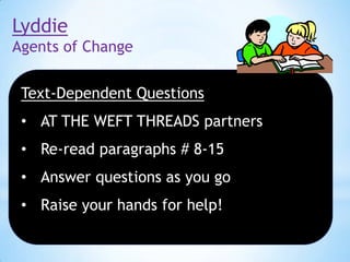 Lyddie: Unit2 lesson3 | PPT