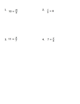 Unit 2 lesson 4 solving & writing division equations | DOC | Science