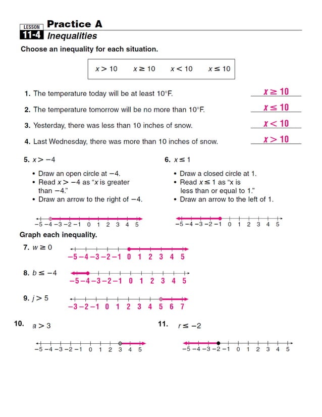 Unit 2 lesson 6 graphing inequailities | DOC