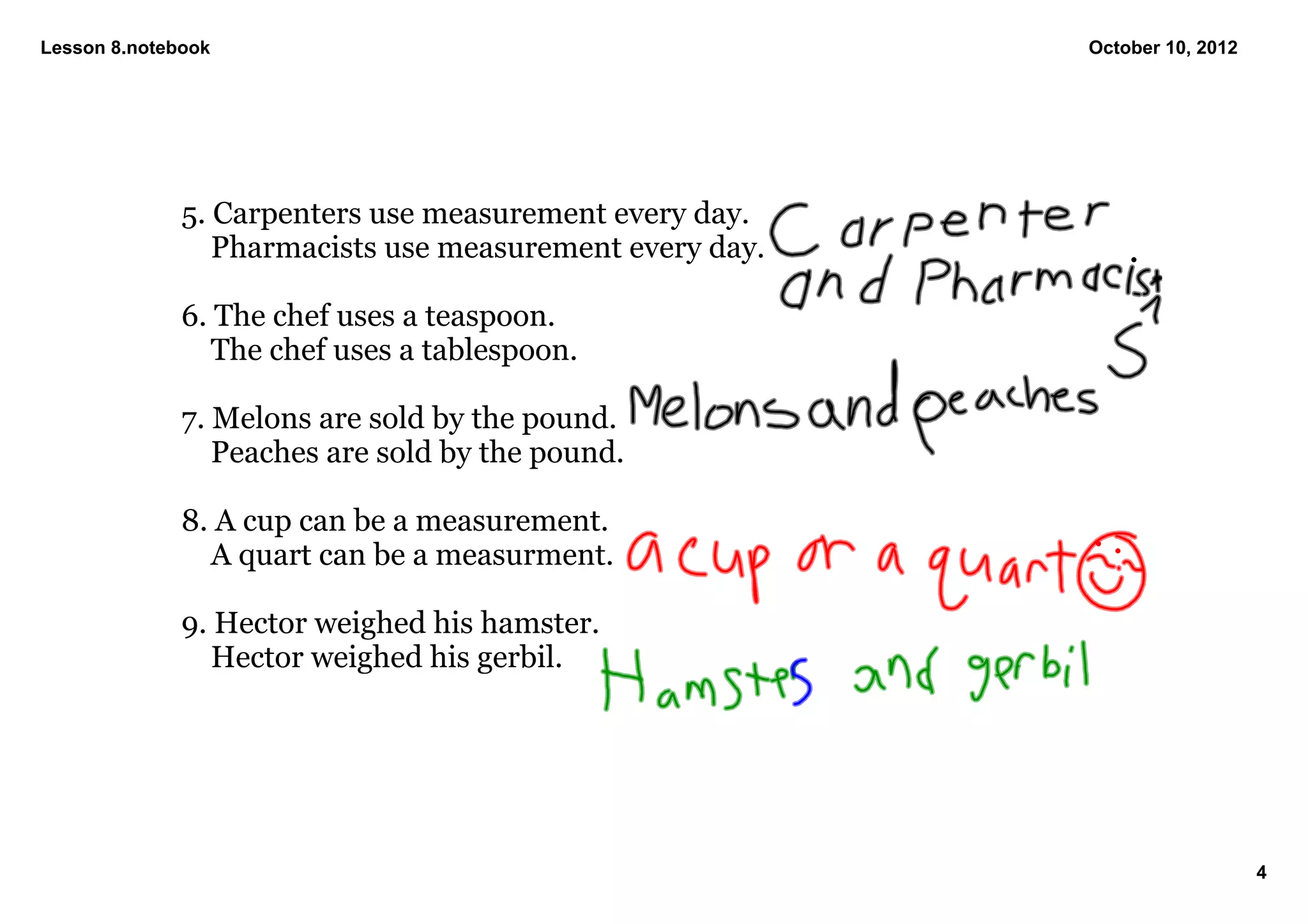 Unit 2, Lesson 8 | PDF