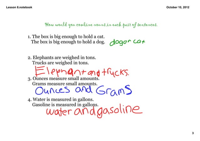 Unit 2, Lesson 8 | PDF