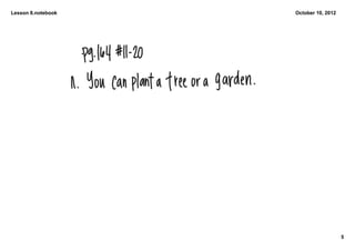 Unit 2, Lesson 8 | PDF