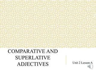 Unit 2 lesson a | PPT