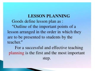UNIT 2 LESSON PLANING 8601 Allama Iqbal Open University.pptx