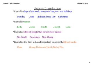 Unit 2, Lessons 4-5 | PDF