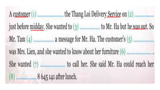 Unit 2 making arrangements | PPTX