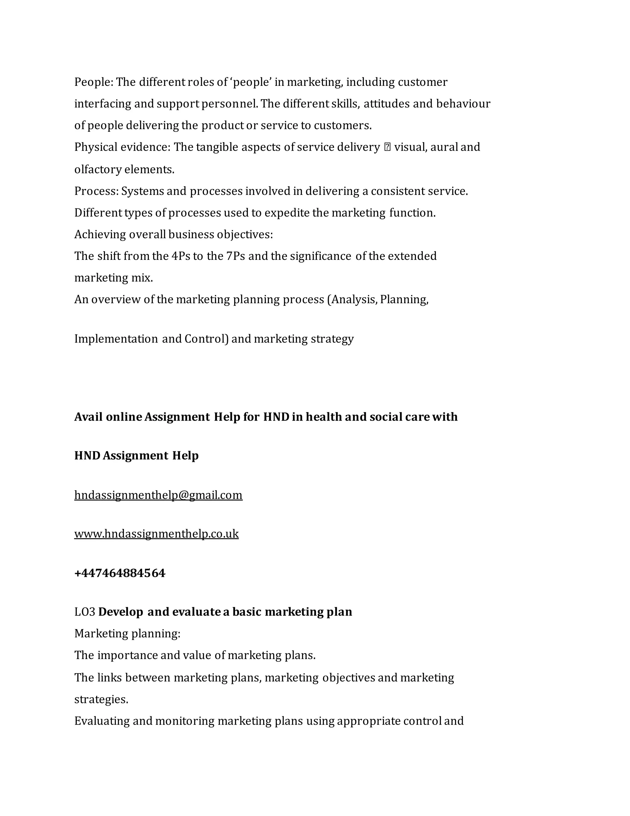 Unit 2 marketing essentials | DOCX