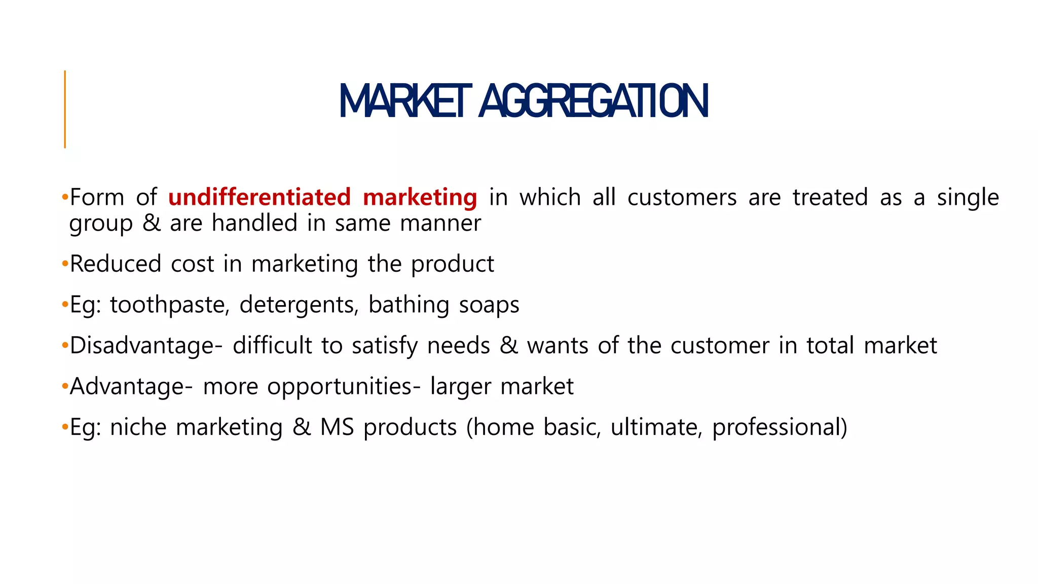 Unit 2 Market Segmentation Targeting Differentiation And Positioning Pdf