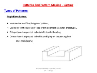 Metal casting process part 1 | PPTX