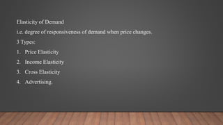 Micro Economics Demand and Supply Analysis | PPTX
