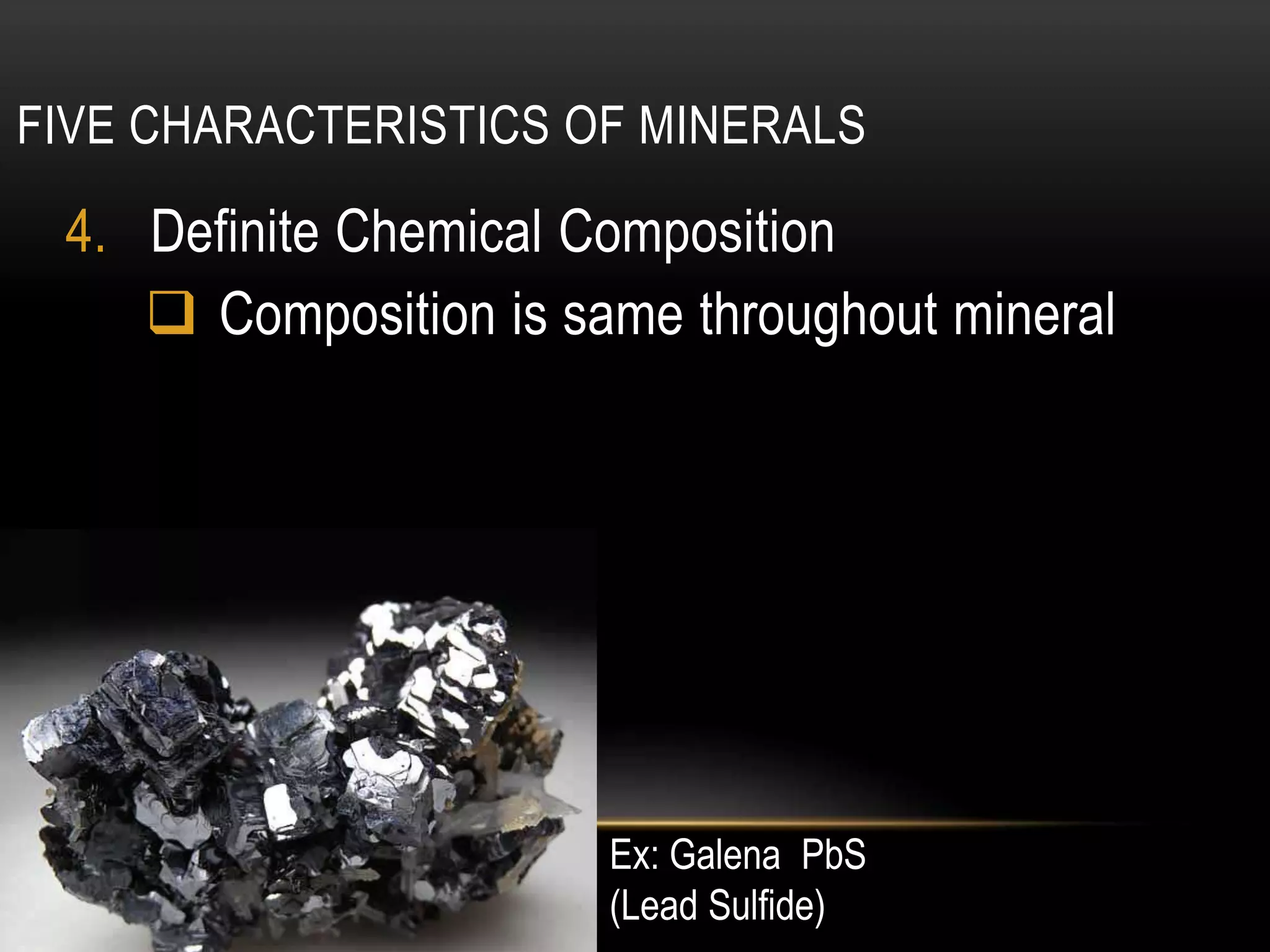 Unit 2 minerals | PPTX