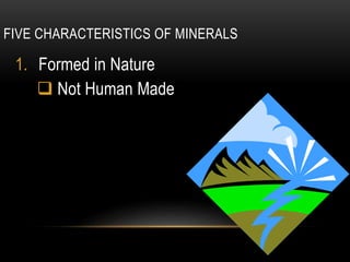 Unit 2 minerals | PPTX