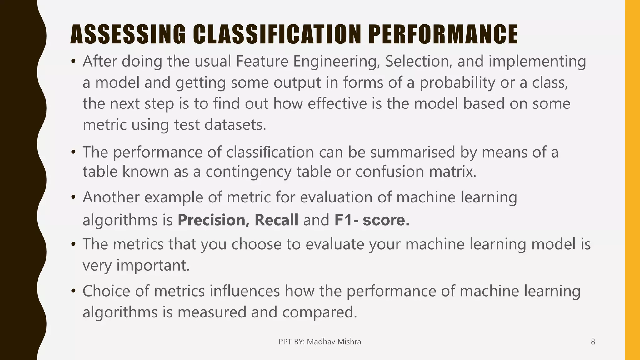 Machine Learning Unit 2 Semester 3 MSc IT Part 2 Mumbai University | PPTX
