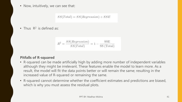 Machine Learning Unit 2 Semester 3 MSc IT Part 2 Mumbai University | PPTX
