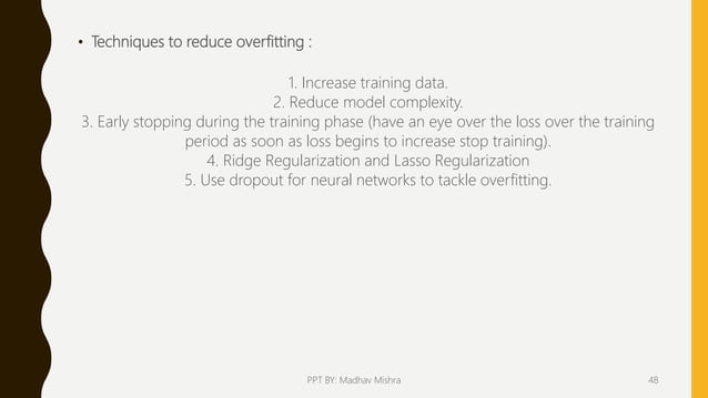 Machine Learning Unit 2 Semester 3 MSc IT Part 2 Mumbai University | PPTX