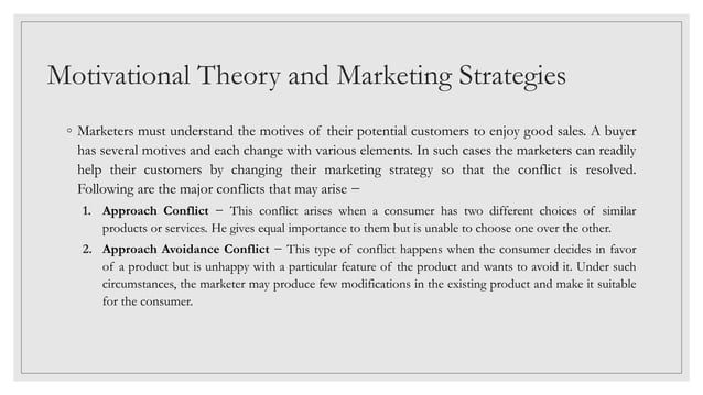 Unit 2 motivation, personality, consumer's perception, learning ...