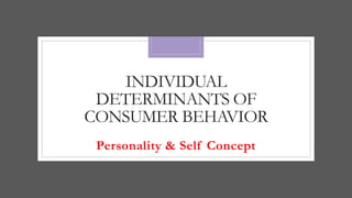 Unit 2 motivation, personality, consumer's perception, learning ...