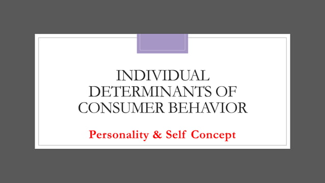 Unit 2 motivation, personality, consumer's perception, learning ...