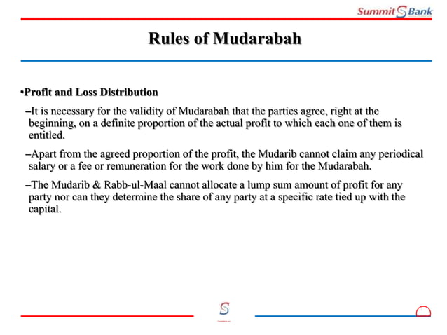 Unit 2 (mudarabah) | PPTX