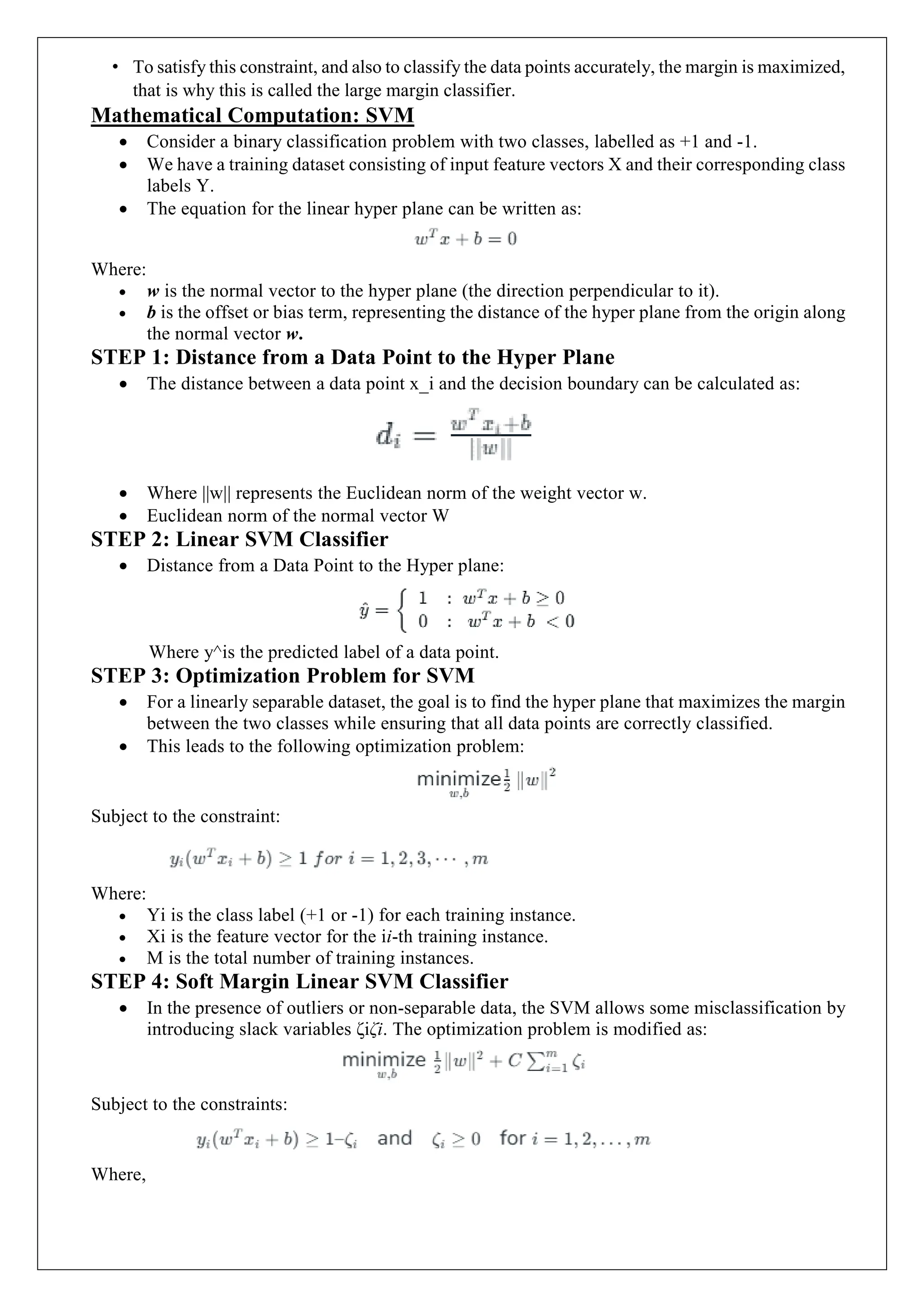 22PCOAM16 _ML_ Unit 2 Full unit notes.pdf