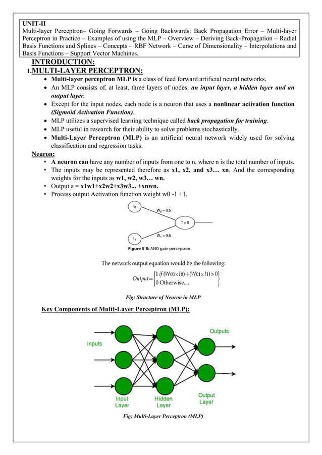 22PCOAM16 _ML_ Unit 2 Full unit notes.pdf