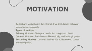Organization behaviour foundations of indivitual | PDF